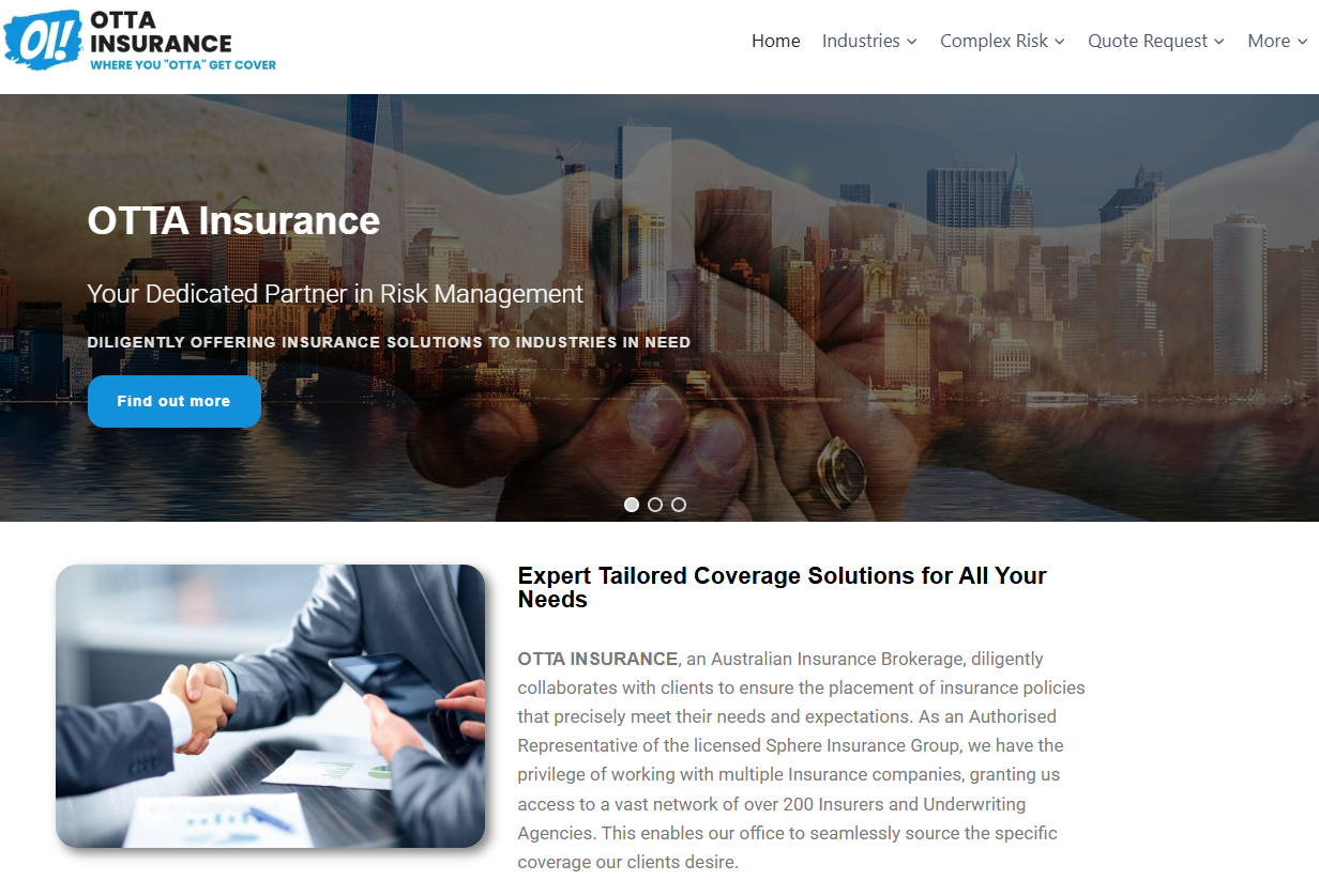 OTTA INSURANCE - Business Insurance Brokers